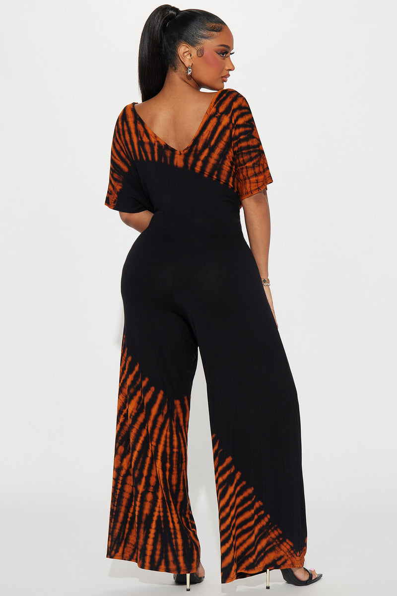 Closer Tie Dye Jumpsuit - Black/combo | Fashion Nova, Jumpsuits ...