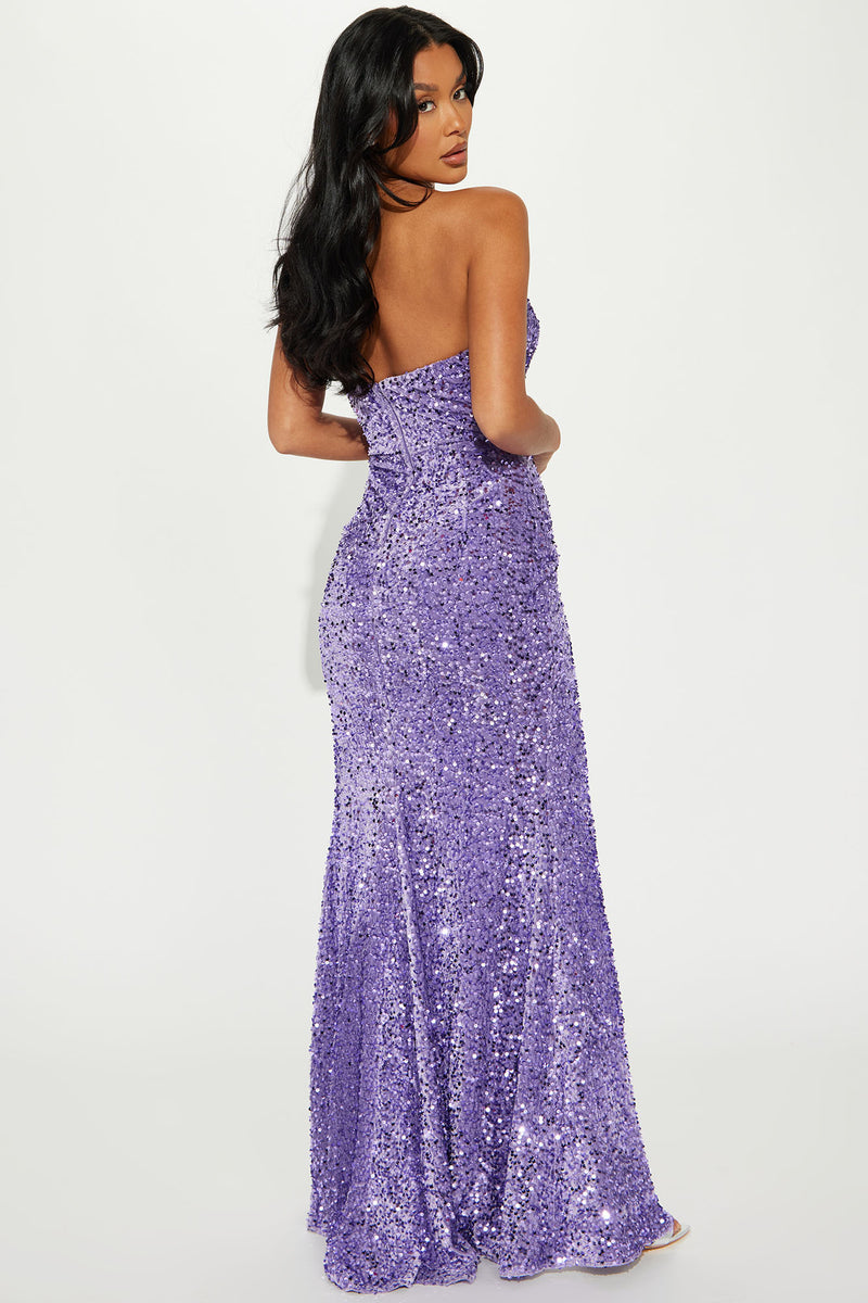 Genesis Sequin Maxi Dress - Purple | Fashion Nova, Dresses | Fashion Nova
