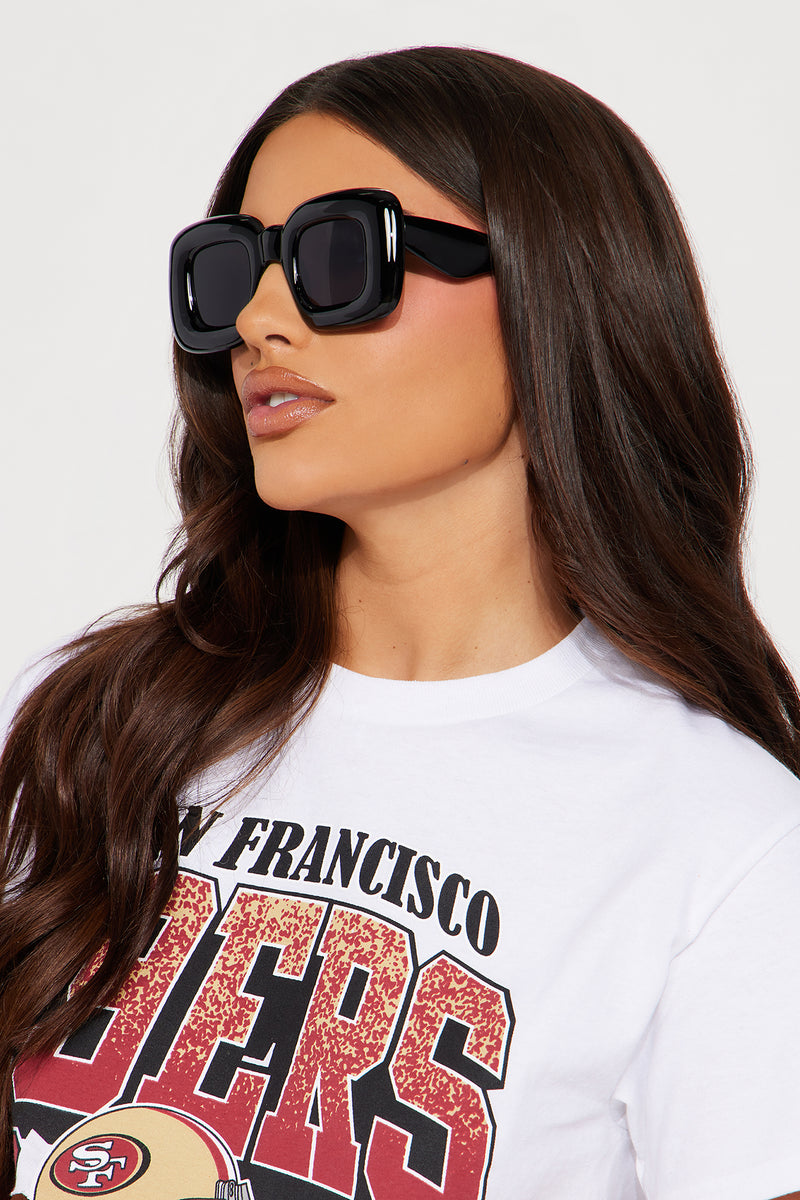 Burst Your Bubble Sunglasses Black Fashion Nova Sunglasses