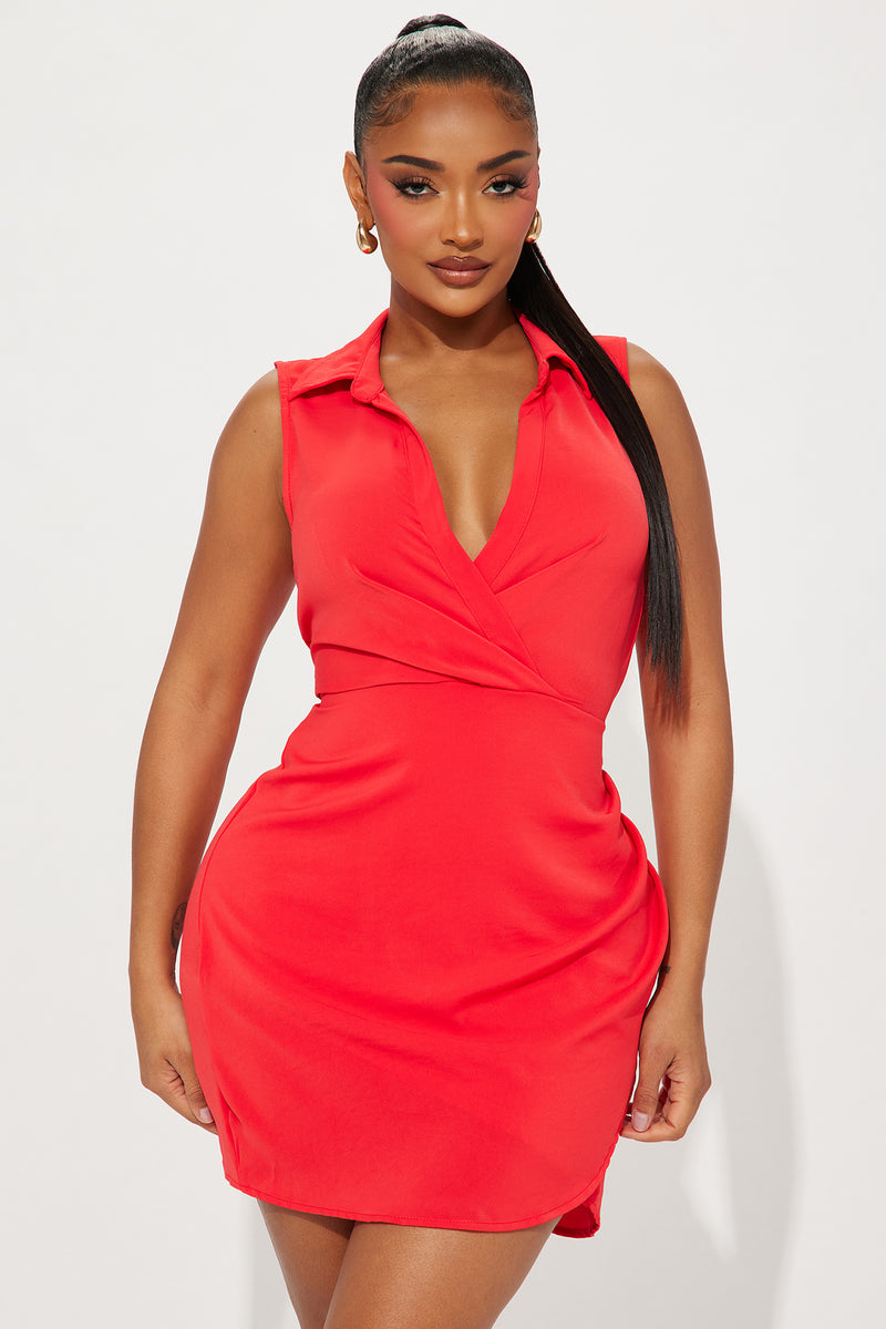 Serious Business Mini Dress Red Fashion Nova Dresses Fashion Nova