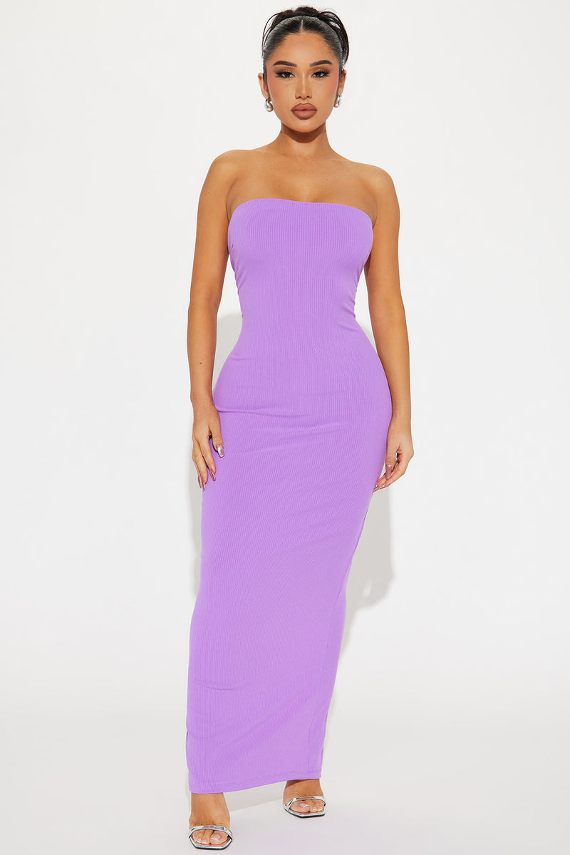 Tallulah Ribbed Maxi Dress - Purple | Fashion Nova, Dresses | Fashion Nova