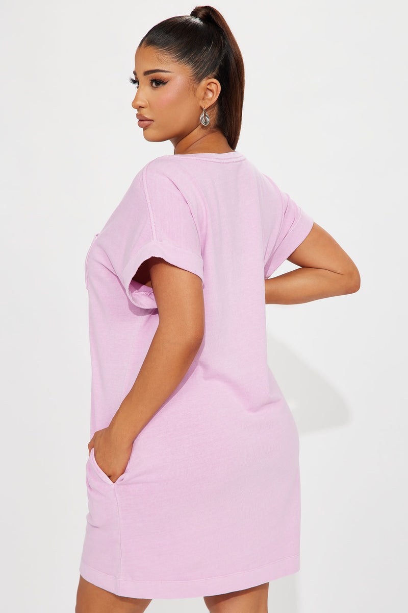 Krystal T-Shirt Dress - Pink | Fashion Nova, Dresses | Fashion Nova