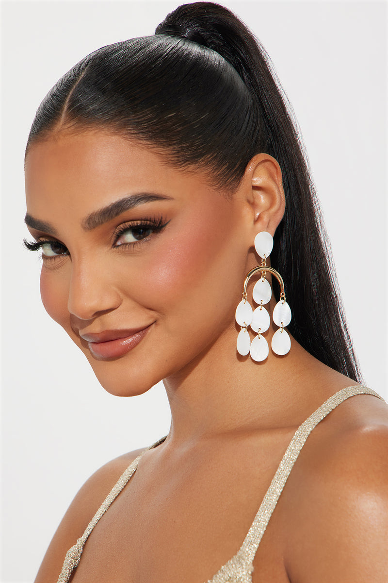 Mystical Mermaid Earrings Gold Fashion Nova Jewelry Fashion Nova