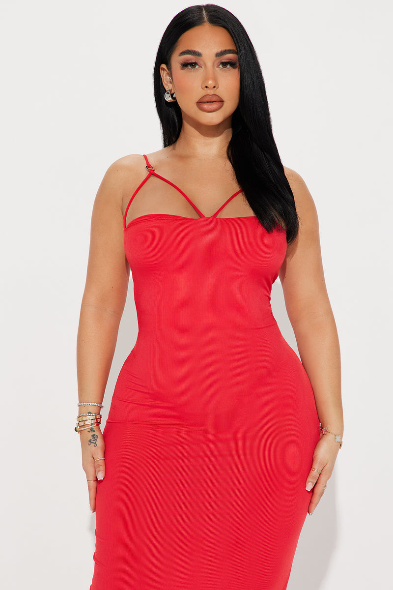 Kate Maxi Dress Red Fashion Nova Dresses Fashion Nova