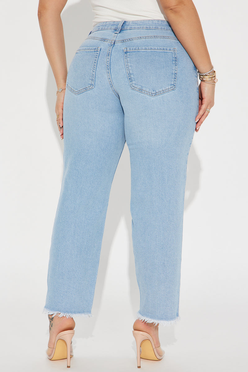 Charlotta Straight Leg Jeans - Light Wash | Fashion Nova, Jeans | Fashion Nova