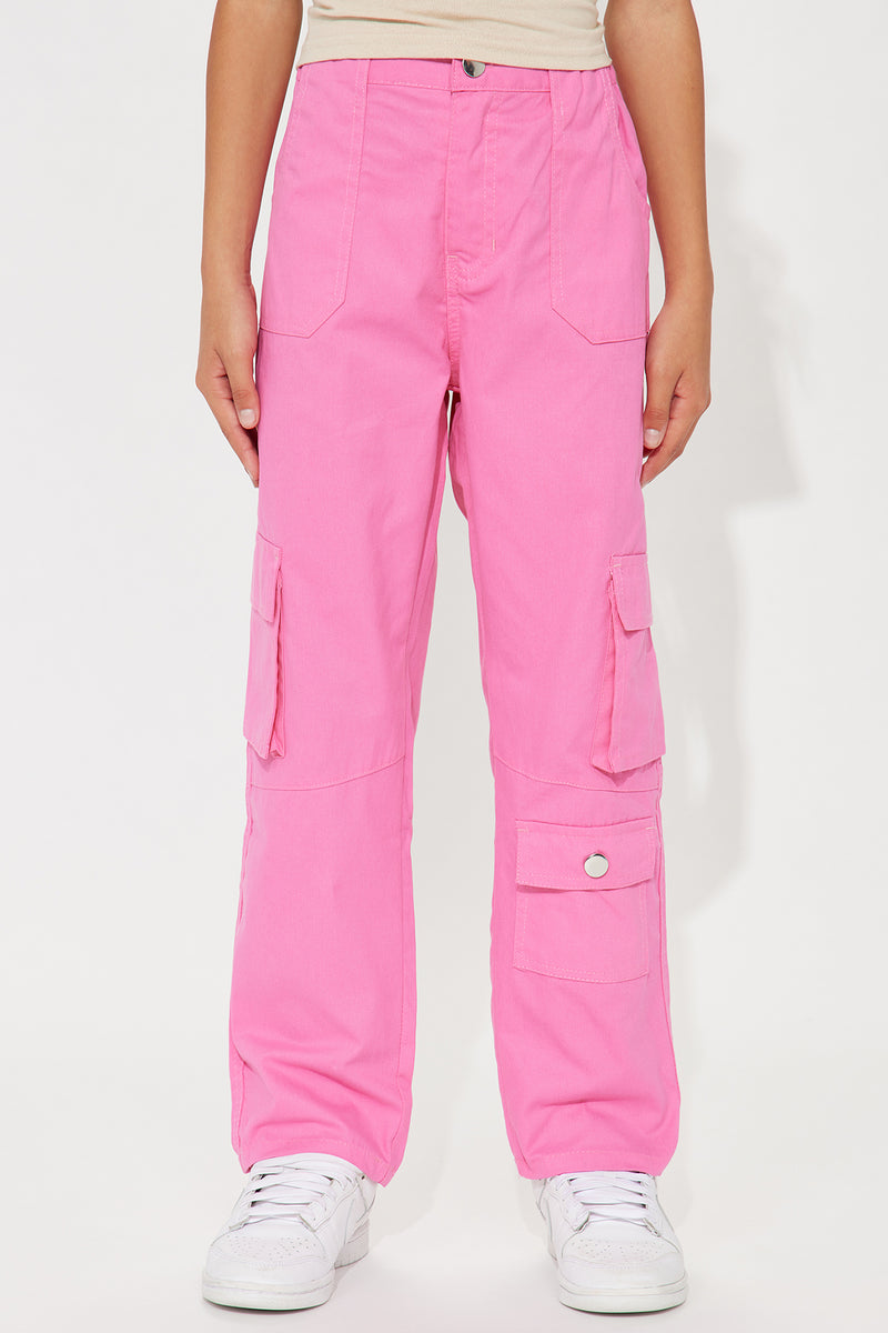 Mini Vanessa Cargo Pocket Pant - Pink | Fashion Nova, Kids Pants & Jeans | Fashion Nova