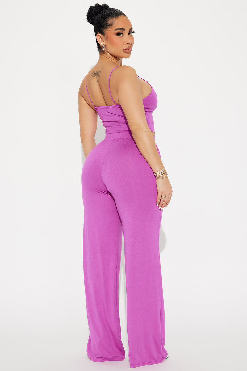 Jaylyn Easy Pant Set - Orchid | Fashion Nova, Matching Sets | Fashion Nova