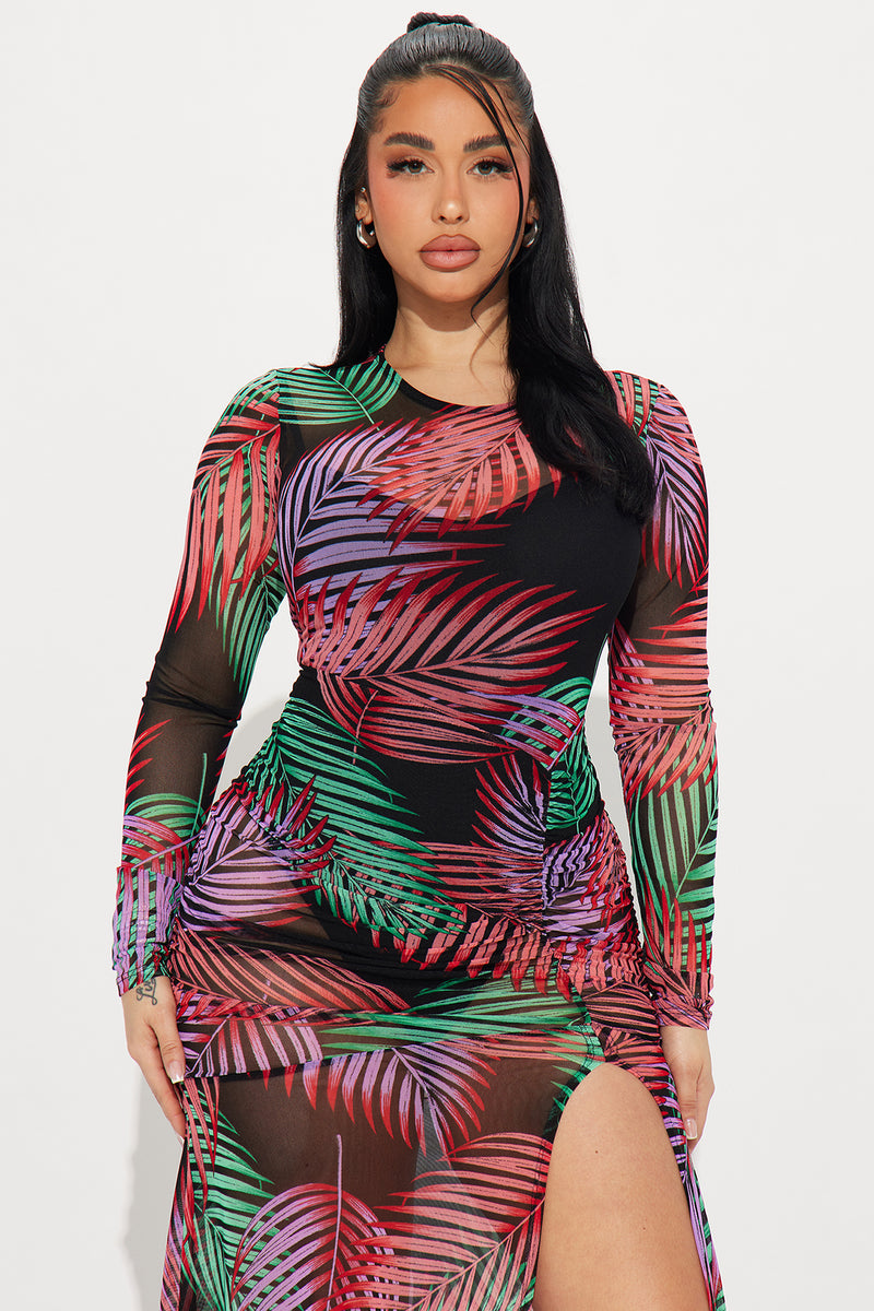 Party Everywhere Mesh Maxi Dress - Multi Color | Fashion Nova, Dresses | Fashion Nova