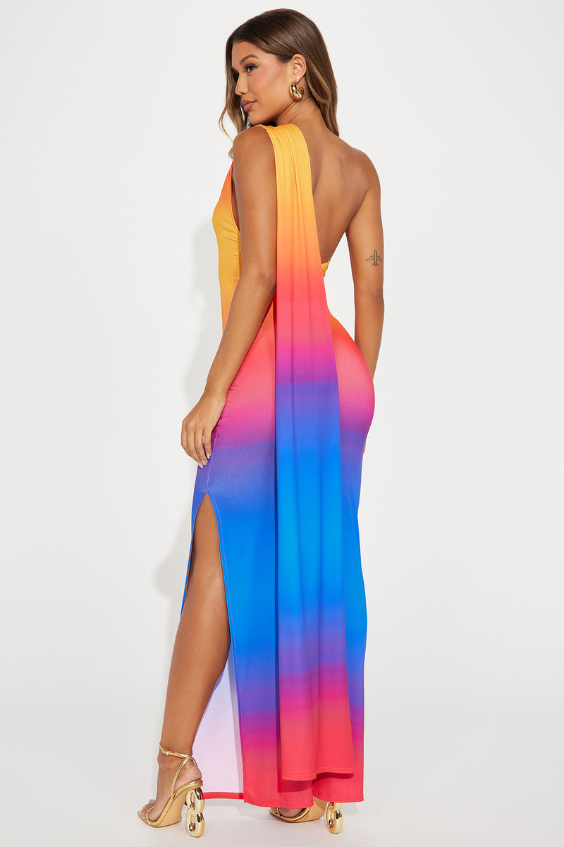 Sunset On Me Maxi Dress - Multi Color | Fashion Nova, Dresses | Fashion Nova