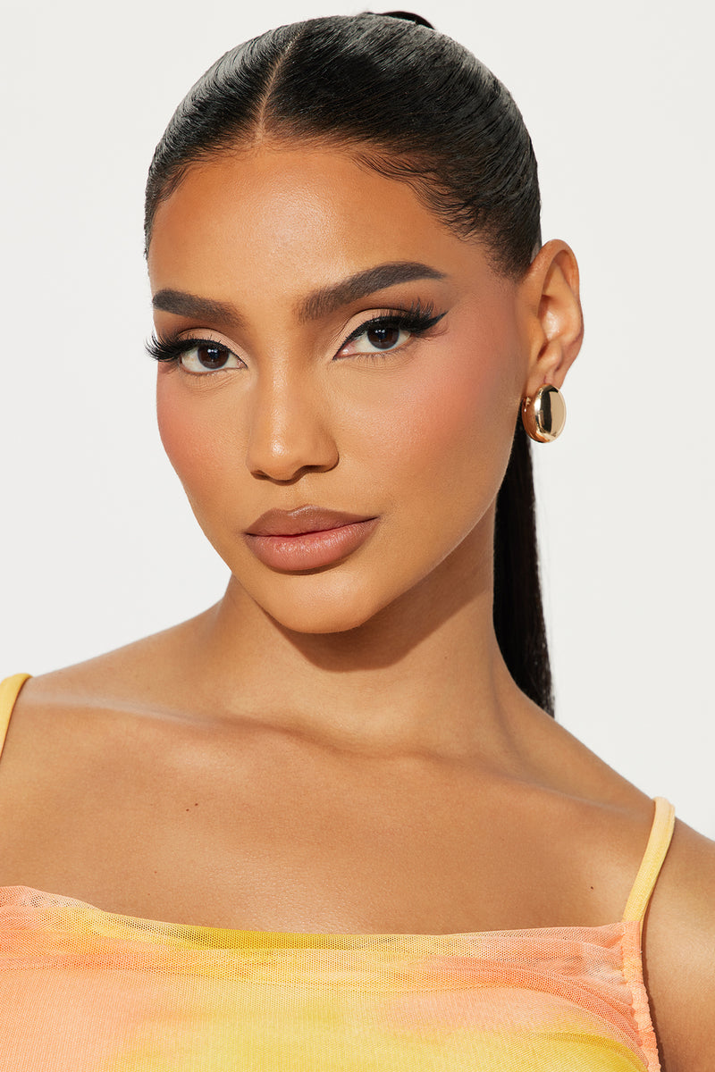 Weekend Essential Earrings Gold Fashion Nova Jewelry Fashion Nova