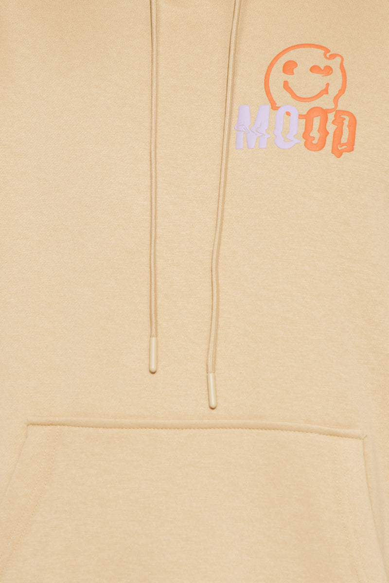Bad Vibes Swag Hoodie - Tan | Fashion Nova, Mens Fleece Tops | Fashion Nova