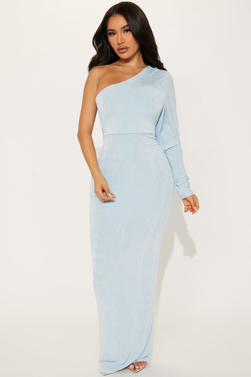 Lana Slinky Maxi Dress Blue Fashion Nova Dresses Fashion Nova