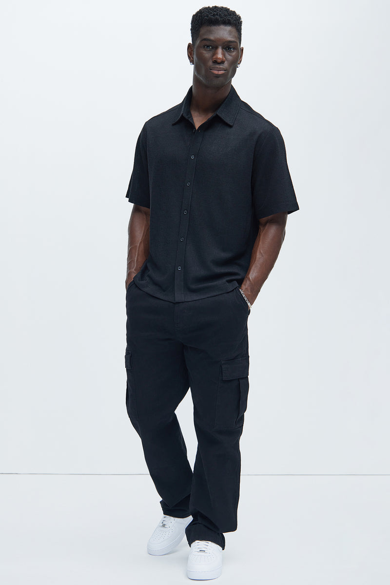 Kyle Straight Cargo Pants Black Fashion Nova Mens Pants Fashion Nova