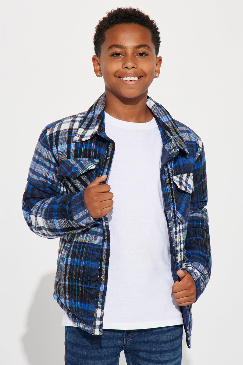 Mini Stomp The Yard Reversible Puffer Jacket - Navy/combo | Fashion Nova, Kids Jackets & Coats ...