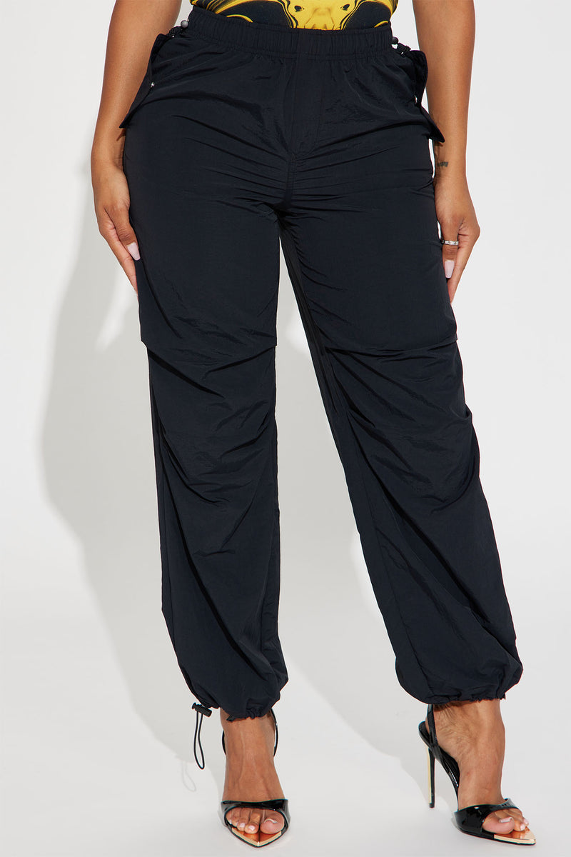 Alora Parachute Pant - Black | Fashion Nova, Pants | Fashion Nova