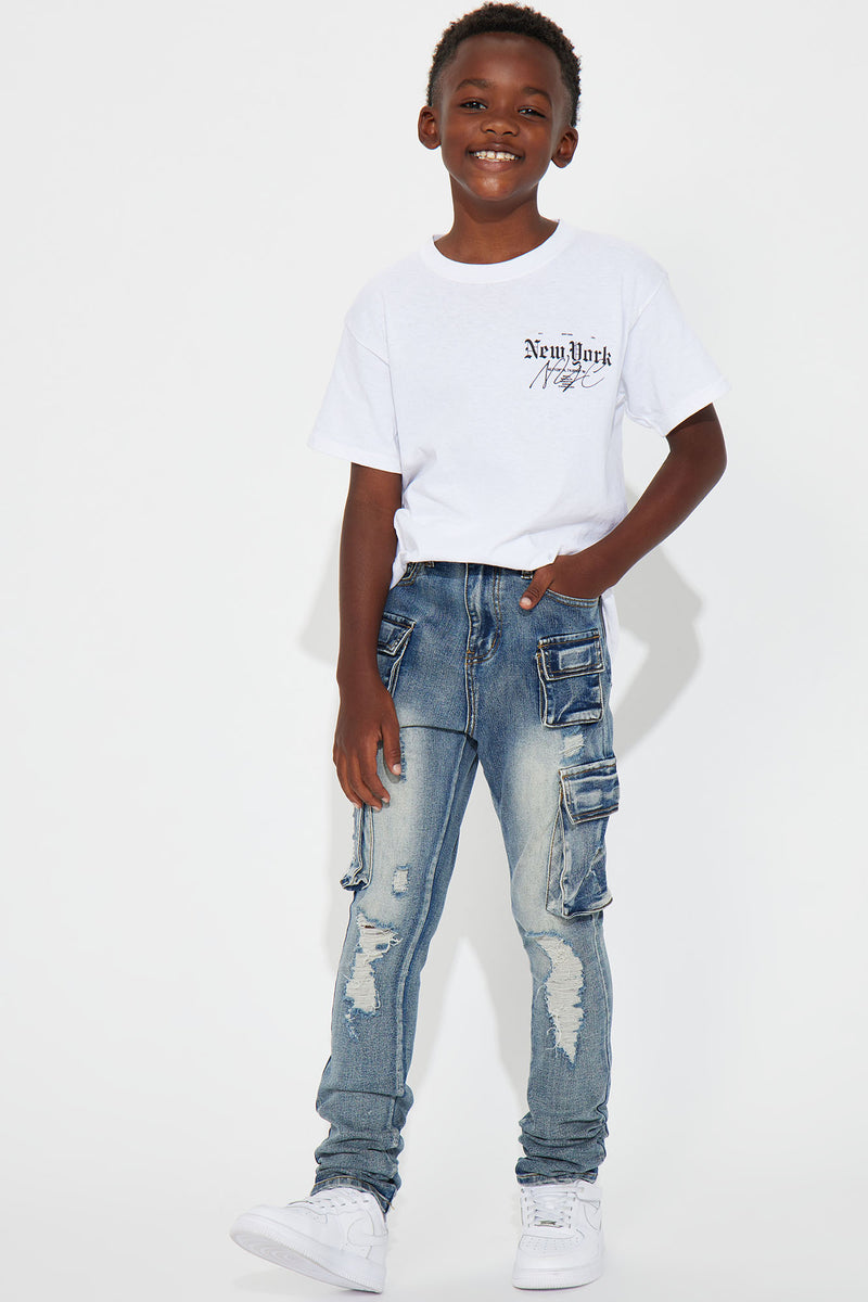 Mini Enough Small Talk Skinny Jeans - Indigo | Fashion Nova, Kids Pants & Jeans | Fashion Nova