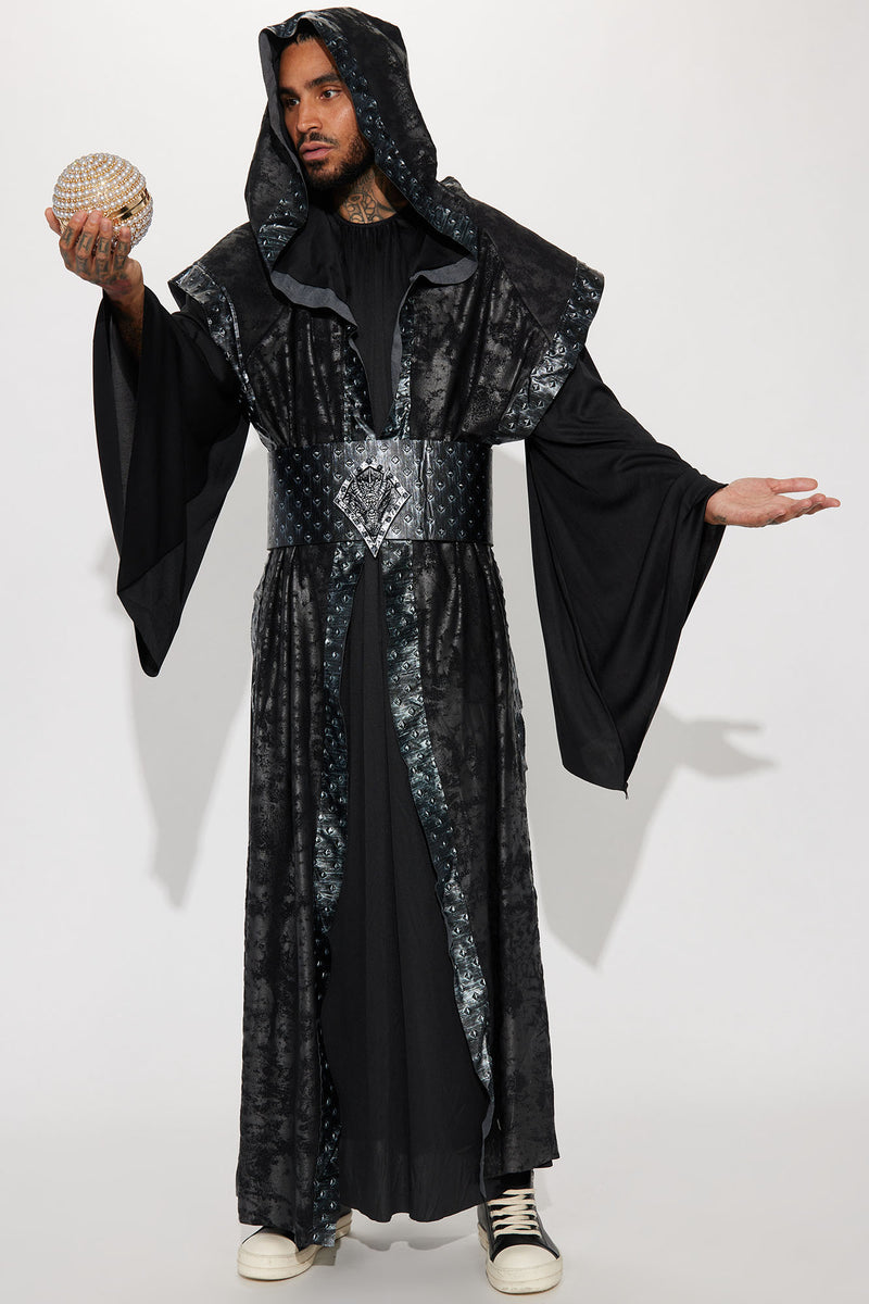 Dark Wizard 3 Piece Costume Set - Black | Fashion Nova, Mens Costumes | Fashion Nova