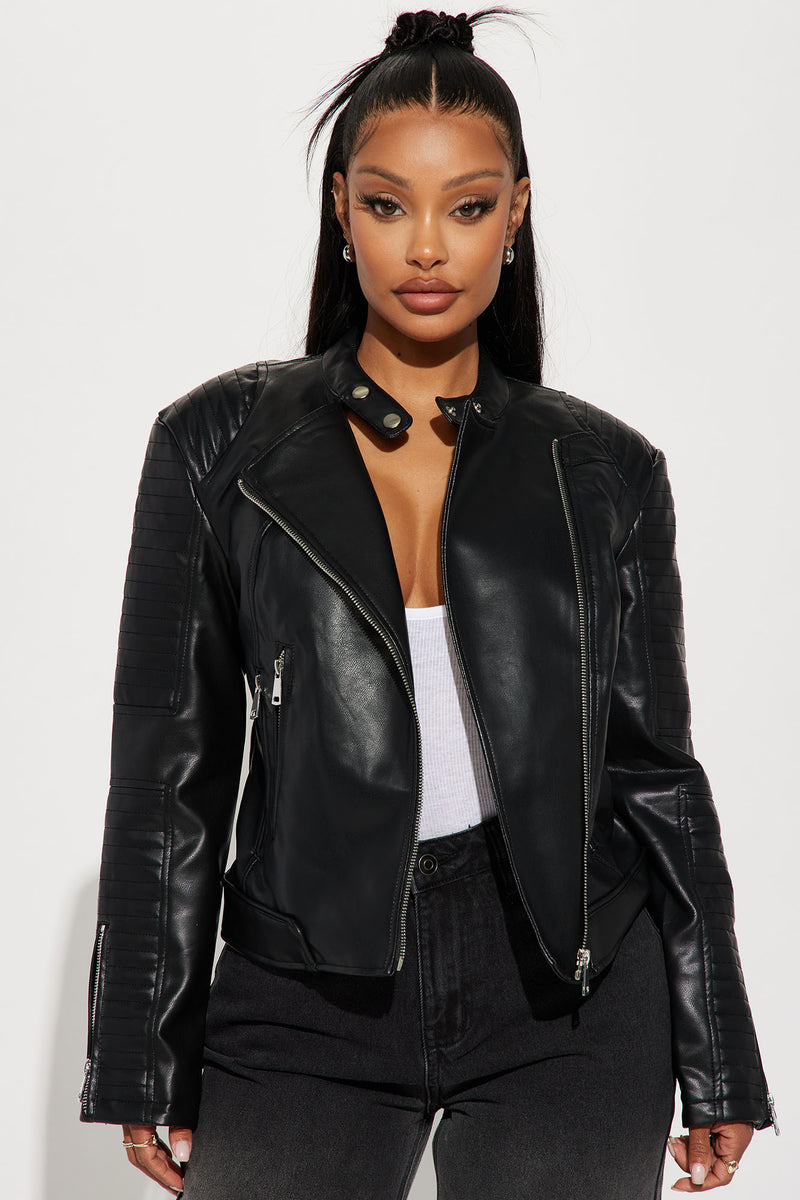 Mariah Moto Jacket Black Fashion Nova Jackets And Coats Fashion Nova