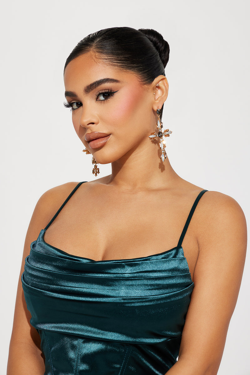 Forever Grateful Earrings Gold Fashion Nova Jewelry Fashion Nova