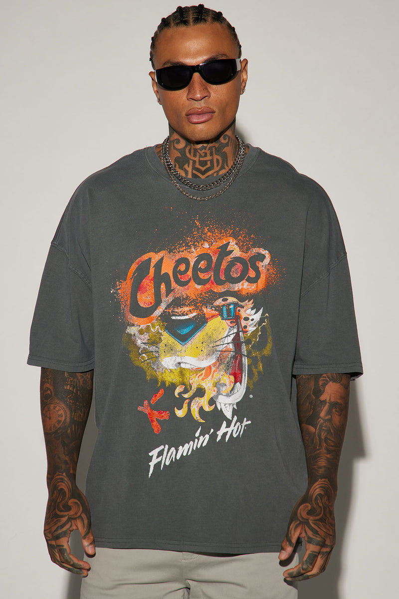 Flamin Hot Cheetos It Aint Easy Being Cheesy Oversized Short Sleeve