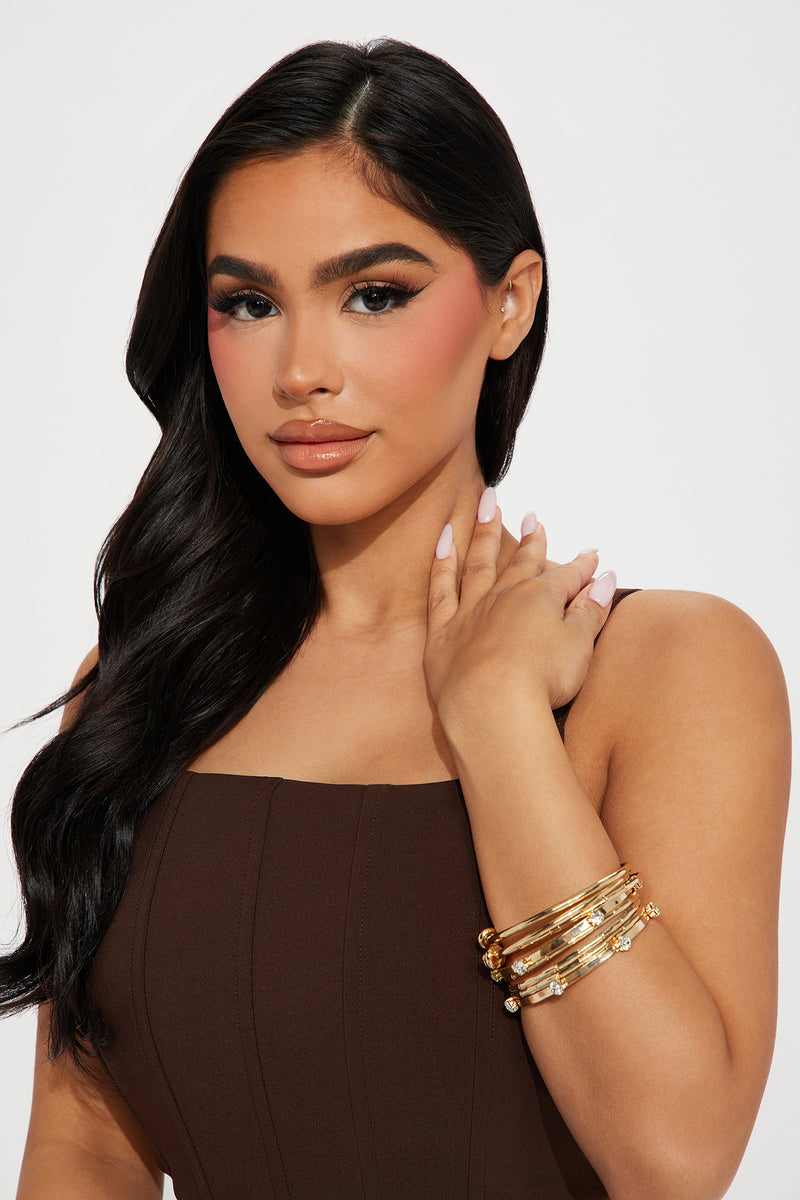 Bahama Babe Bracelet Set Gold Fashion Nova Jewelry Fashion Nova