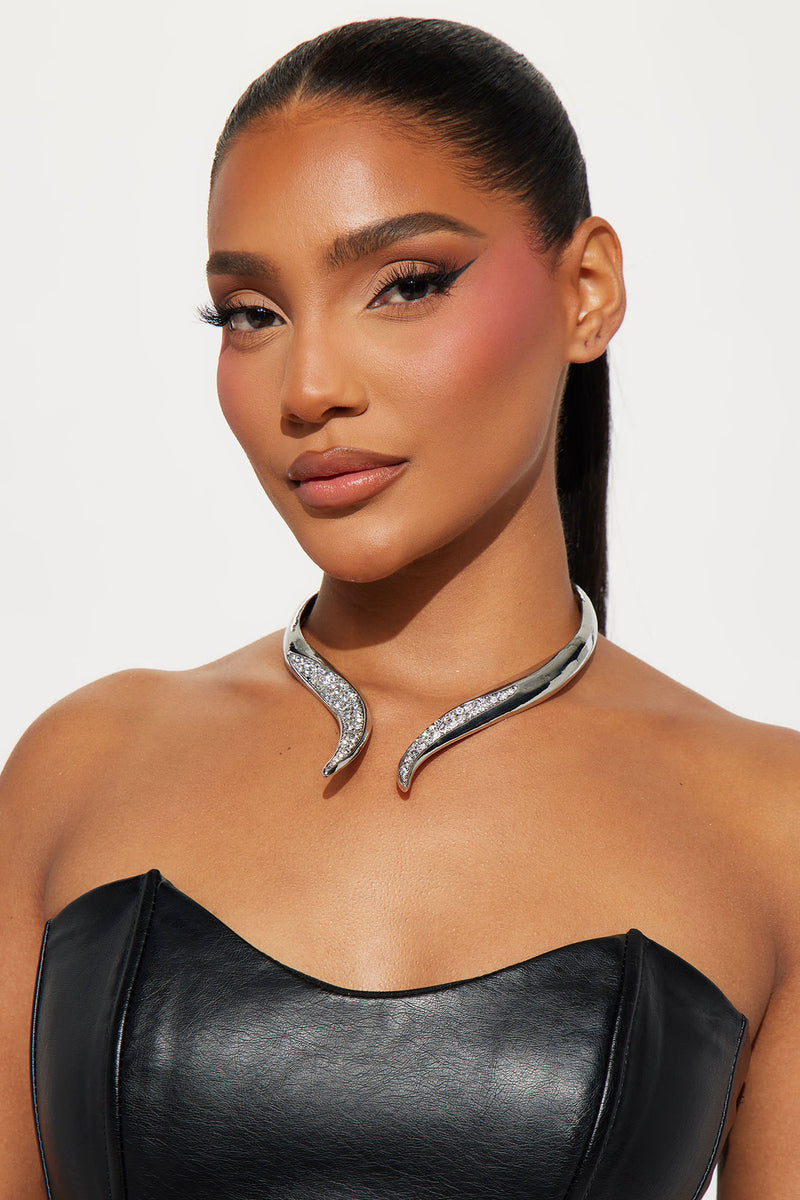 Night Out In Paris Necklace - Silver | Fashion Nova, Jewelry | Fashion Nova