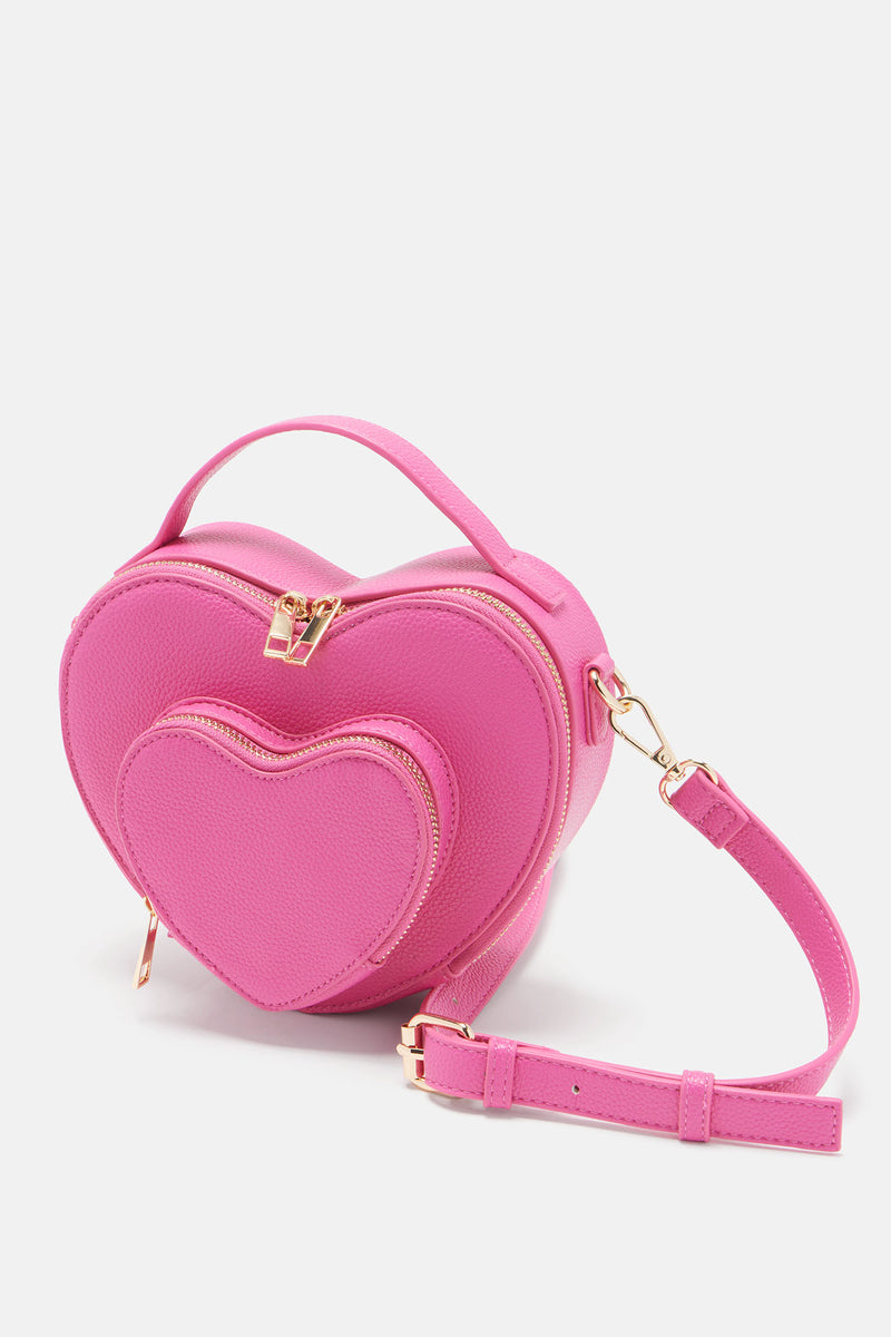 Heartfelt Babe Handbag Hot Pink Fashion Nova Handbags Fashion Nova