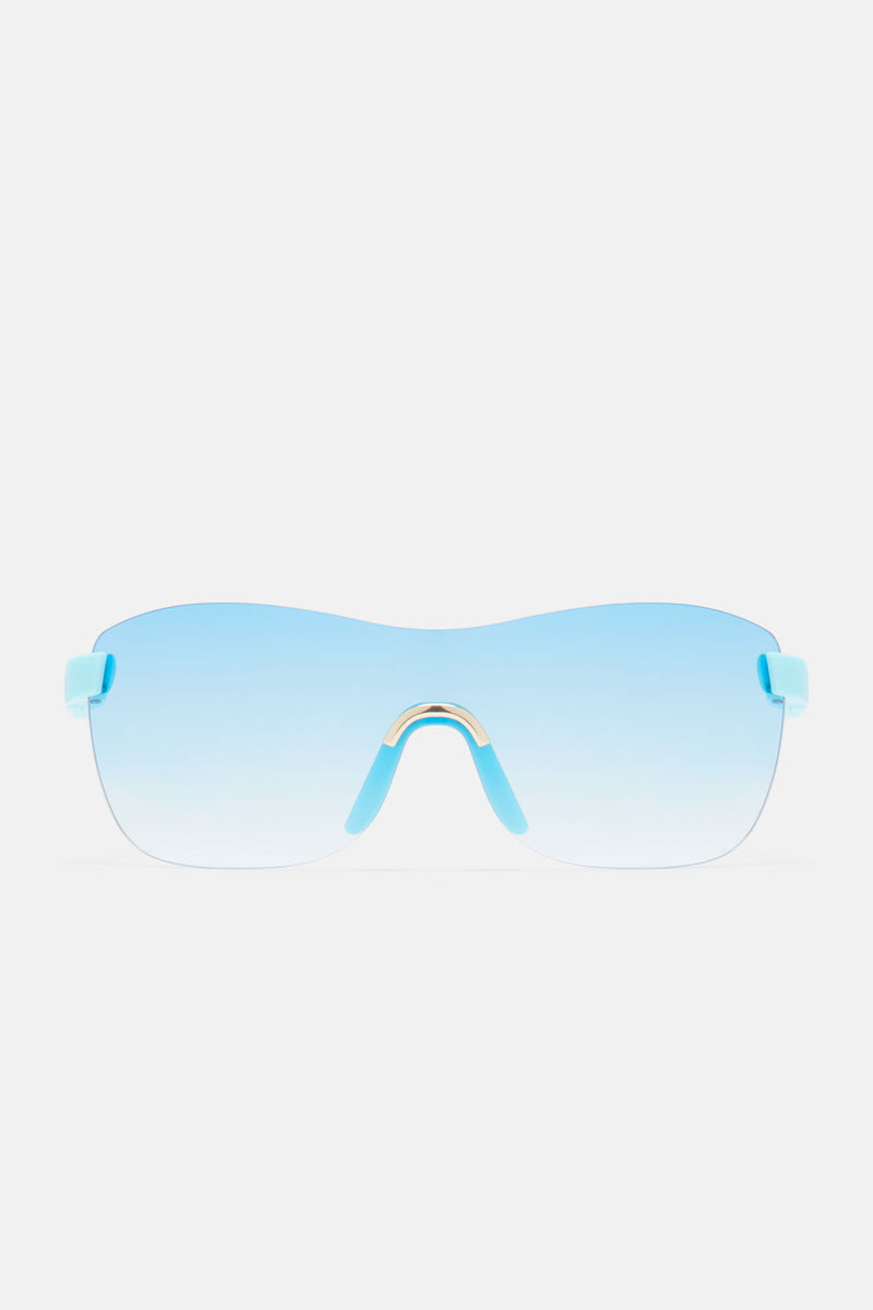 Hot Girl Summer Mindset Sunglasses Blue Fashion Nova Sunglasses