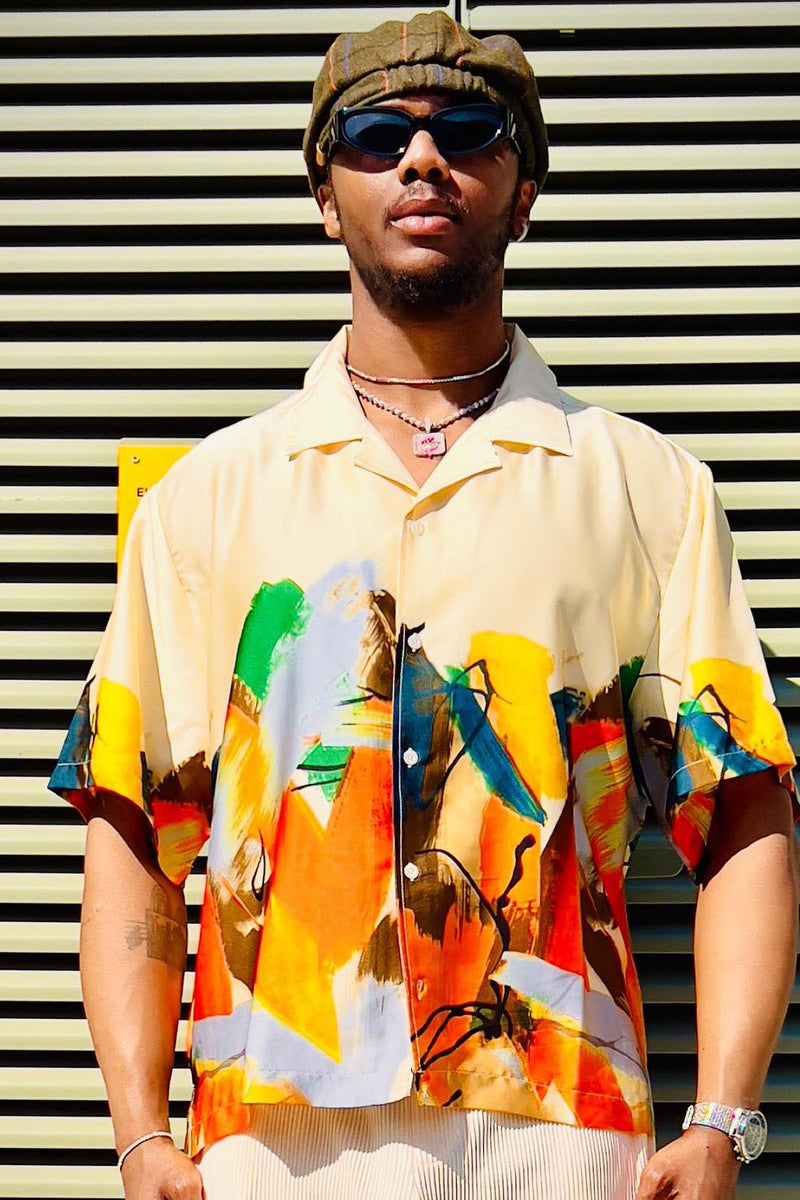 Art Of The Hustle Button Up Shirt - Multi Color | Fashion Nova, Mens Shirts | Fashion Nova