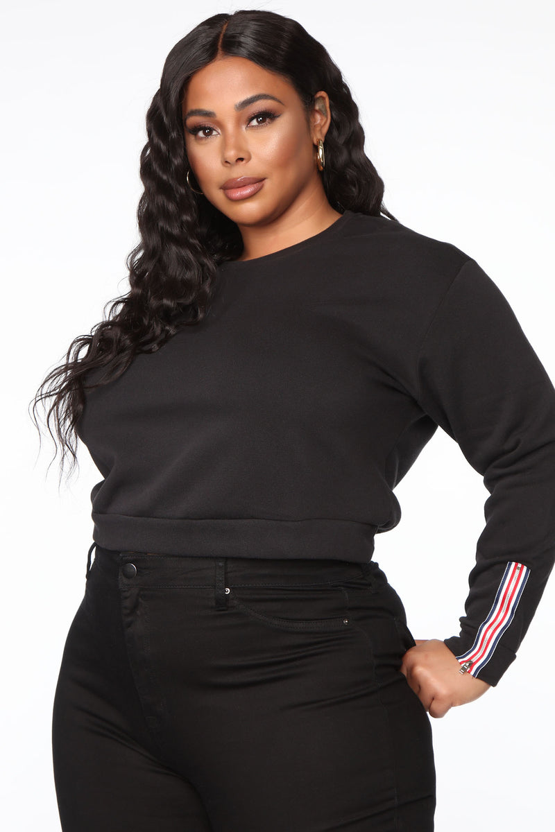 Bubbles And Bubbly Top - Black | Fashion Nova, Knit Tops | Fashion Nova