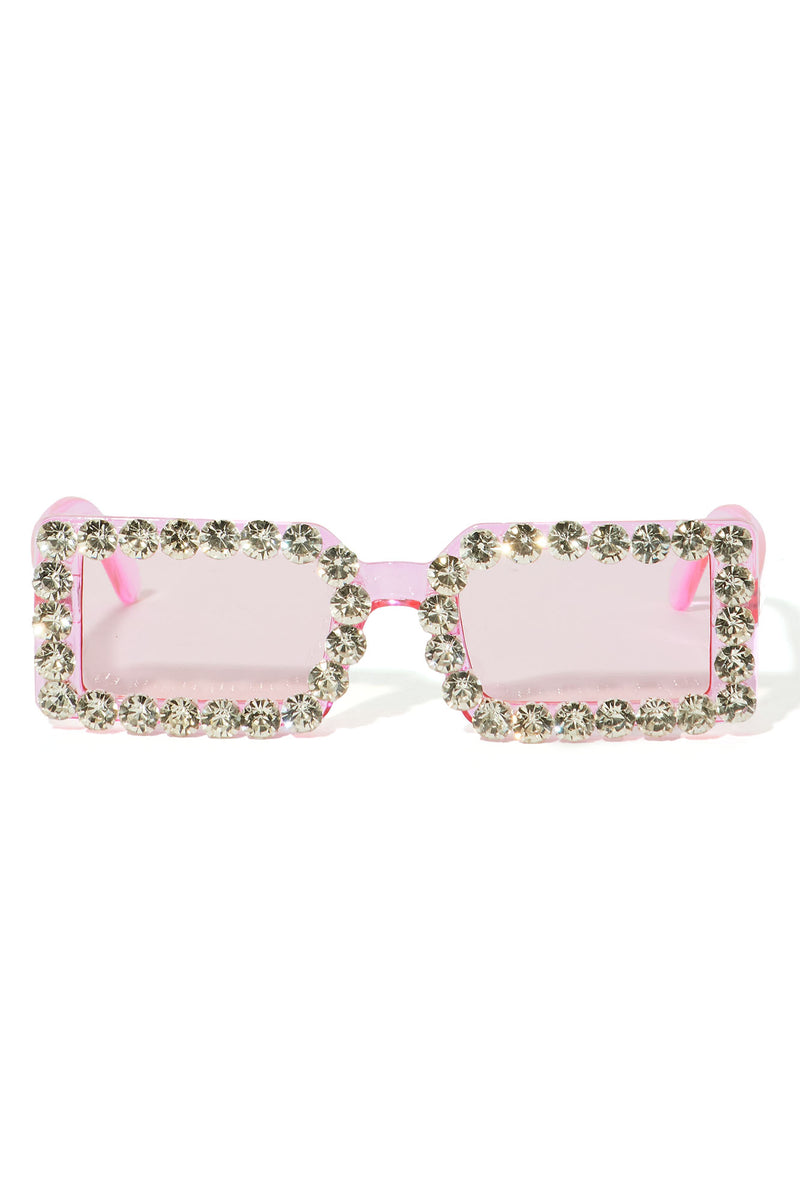 Outrageous Attention Sunglasses Pink Fashion Nova Sunglasses