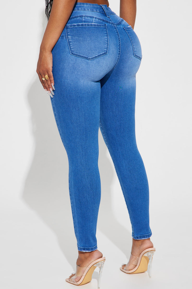 Eyes On You Booty Lifter Skinny Jean Medium Wash Fashion Nova Jeans Fashion Nova
