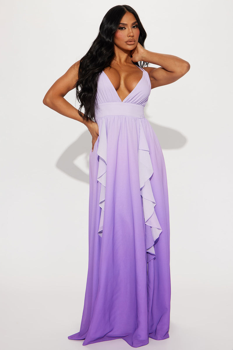 Ombre Effect Maxi Dress - Purple | Fashion Nova, Dresses | Fashion Nova