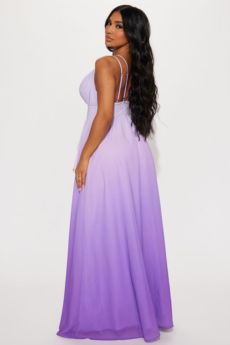 Ombre Effect Maxi Dress - Purple | Fashion Nova, Dresses | Fashion Nova