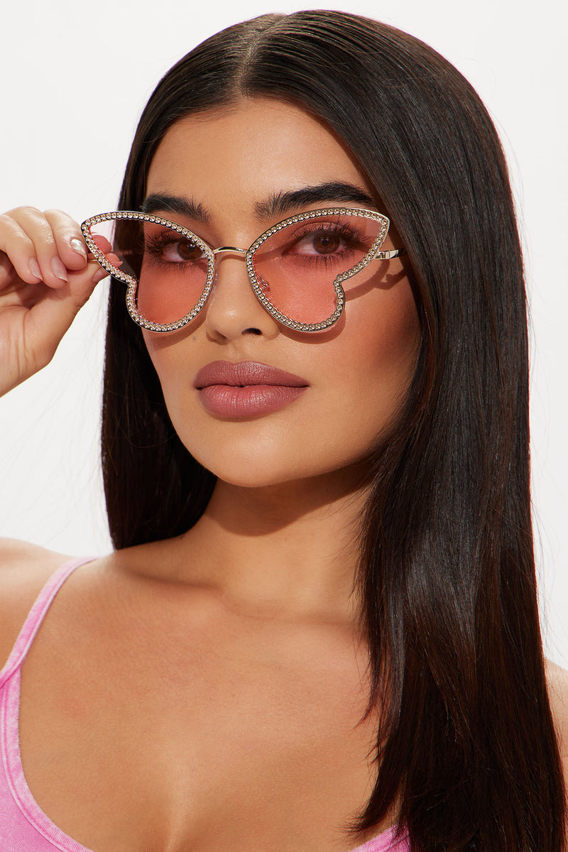 Beauty Overlook Sunglasses Pink Fashion Nova Sunglasses Fashion Nova