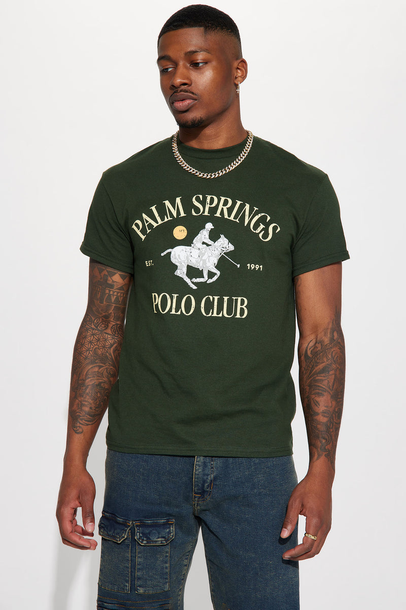 Palm Springs Polo Club Short Sleeve Tee - Green | Fashion Nova, Mens Graphic Tees | Fashion Nova