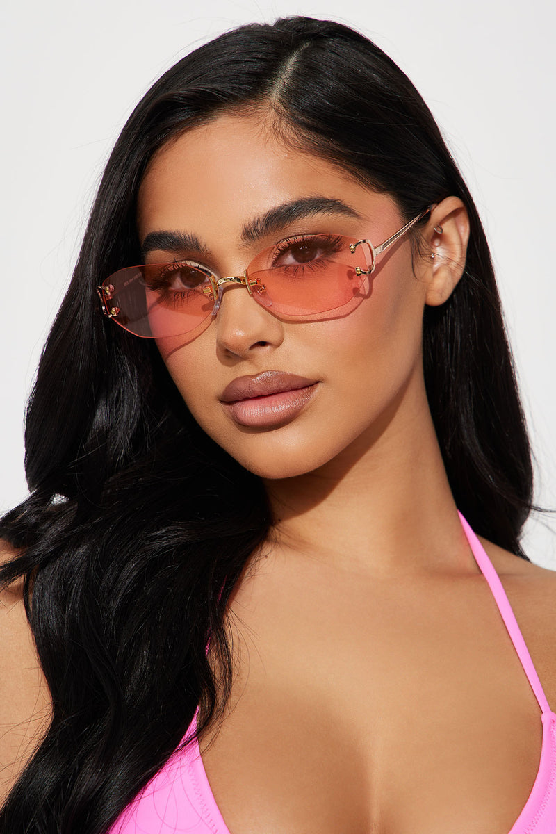 Refresh My Memory Sunglasses Pink Fashion Nova Sunglasses