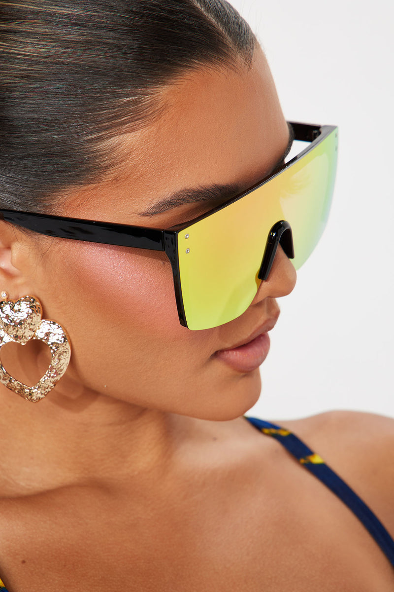 Focus On Me Sunglasses - Black/combo | Fashion Nova, Sunglasses | Fashion Nova