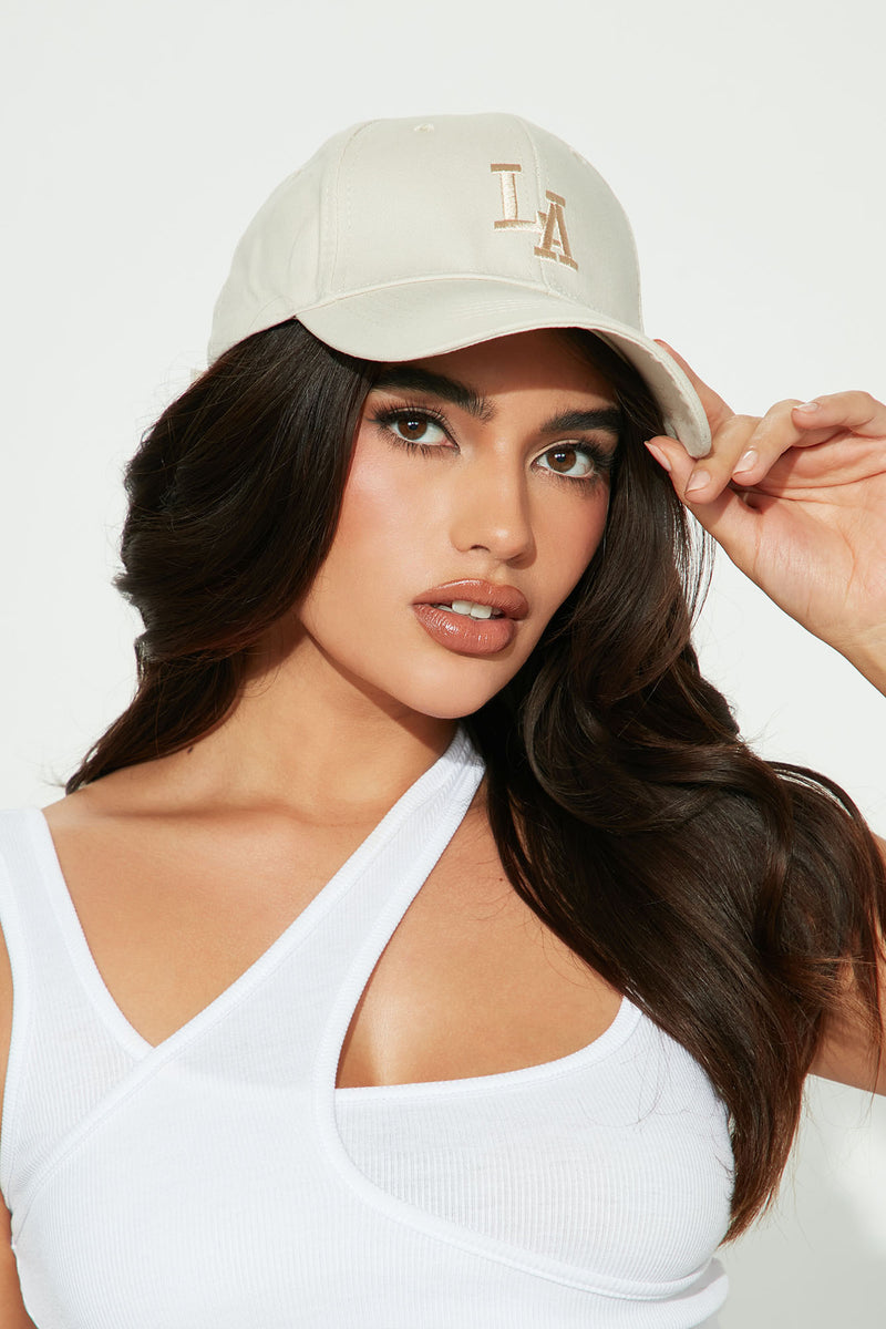 La Representing Baseball Hat Nude Fashion Nova Accessories