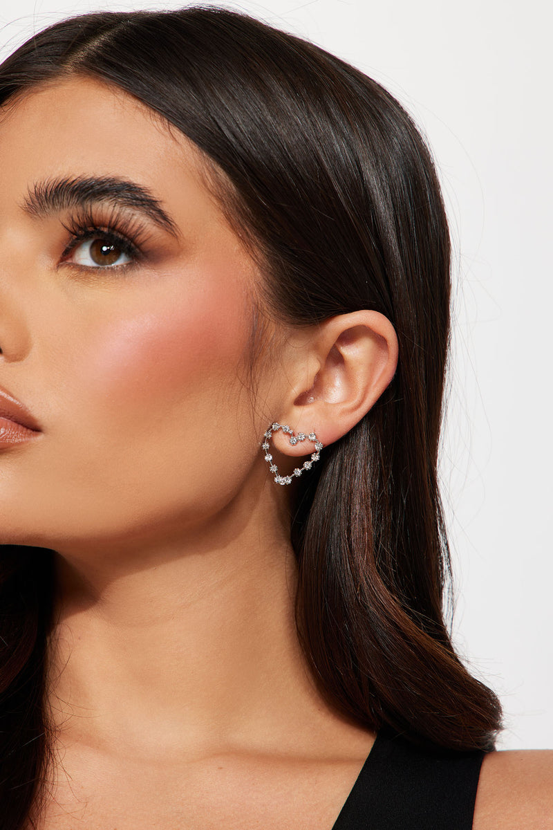 Bitter Sweet Love 3 Piece Earring Set - Silver | Fashion Nova, Jewelry | Fashion Nova