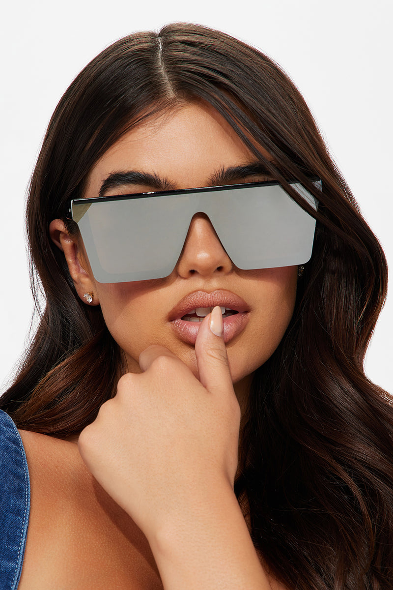 Mirrors For Me Sunglasses Black Fashion Nova Sunglasses Fashion Nova