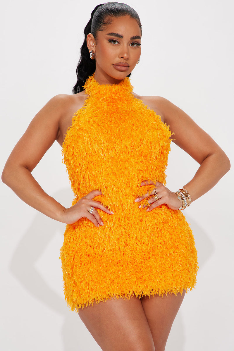 Milani Backless Mini Dress Orange Fashion Nova Dresses Fashion Nova