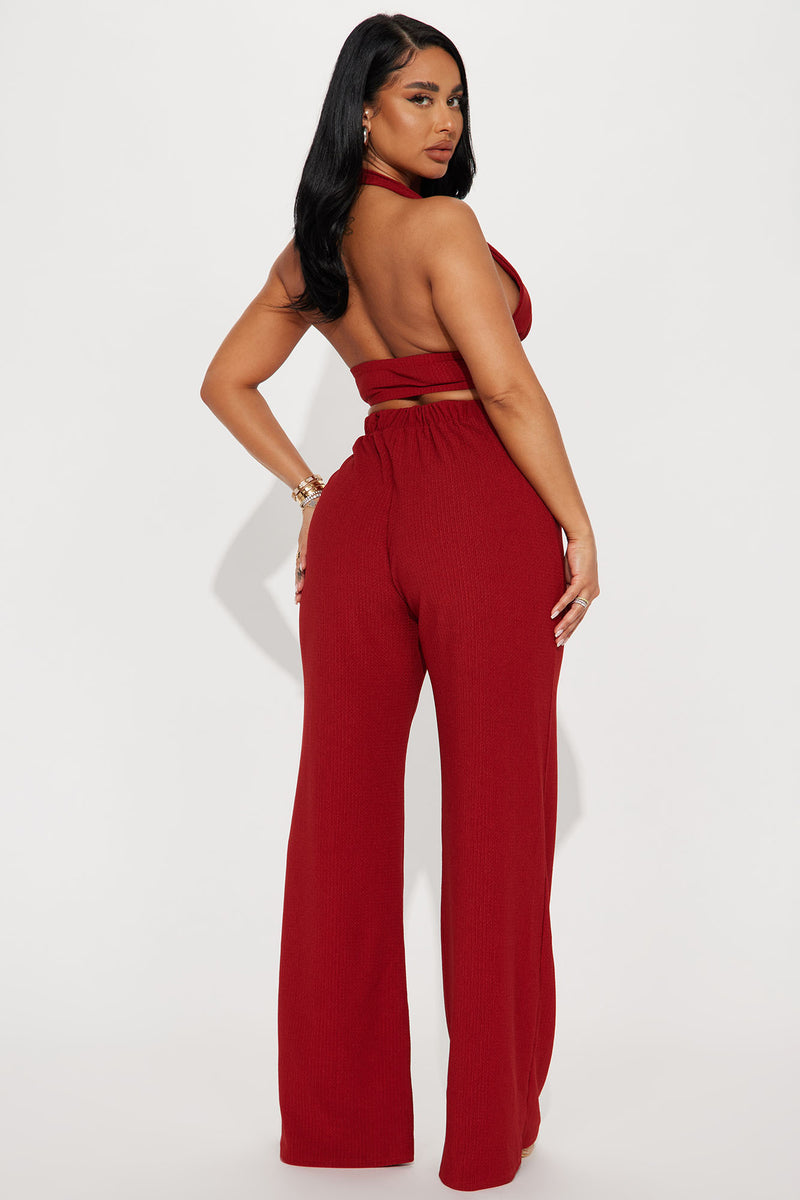 Say Something Pant Set Rust Fashion Nova Matching Sets Fashion Nova