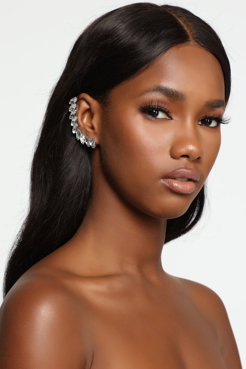 No Match Ear Crawler - Silver | Fashion Nova, Jewelry | Fashion Nova