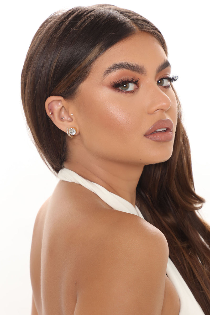 Keep Me Grounded Earring Set - Gold | Fashion Nova, Jewelry | Fashion Nova