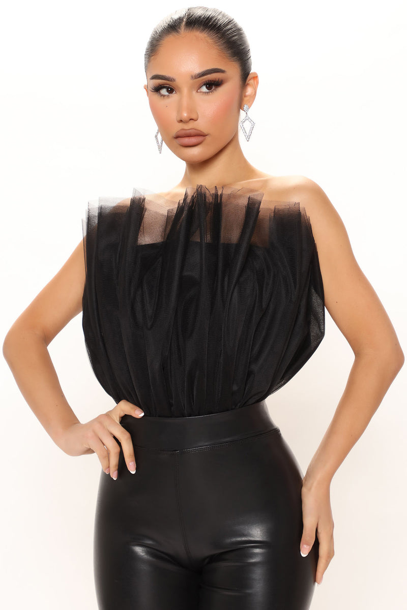 Fine And Divine Bodysuit - Black | Fashion Nova, Bodysuits | Fashion Nova