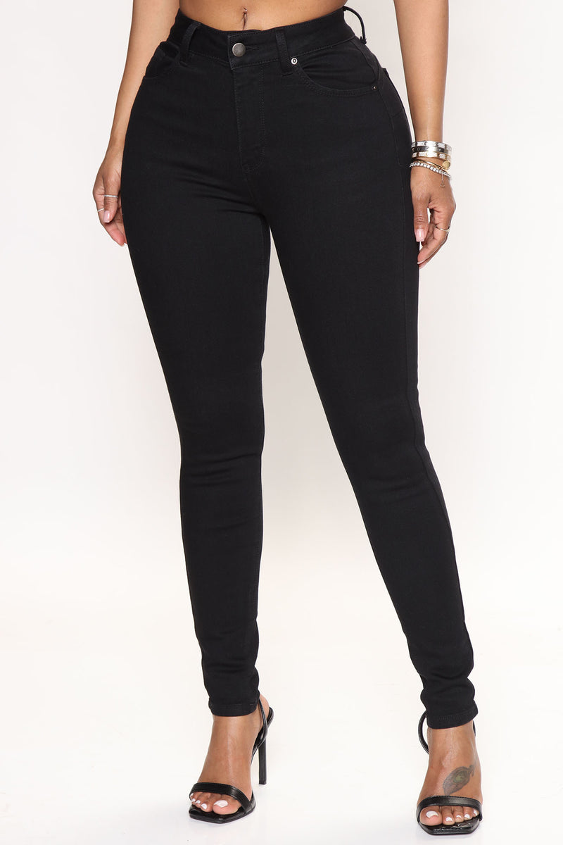 Keep It Clean Booty Lifting Skinny Jeans Black Fashion Nova Jeans