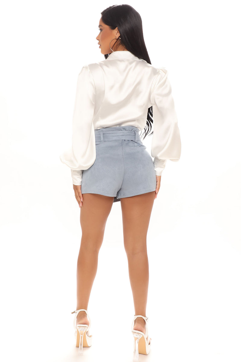 Take Your Time Belted Skort Blue Fashion Nova Skirts Fashion Nova
