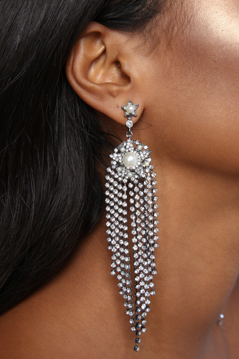 Chasing Waterfalls Earrings - Hematite | Fashion Nova, Jewelry | Fashion Nova