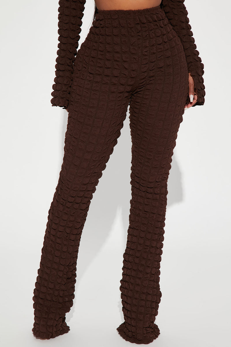 Cloud Nine Flare Pant - Chocolate | Fashion Nova, Pants | Fashion Nova